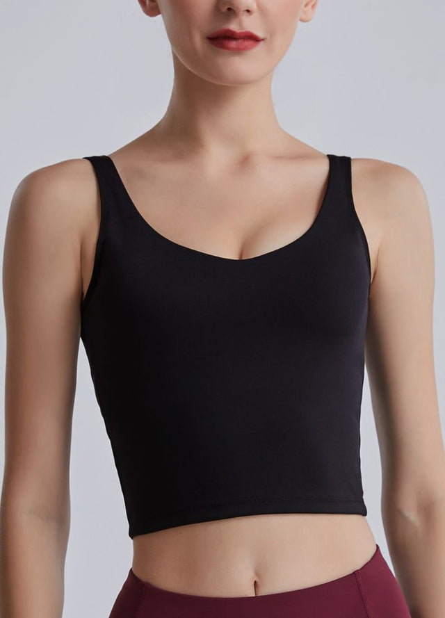 Women's Tank Top with Built in Bra – lasculpte